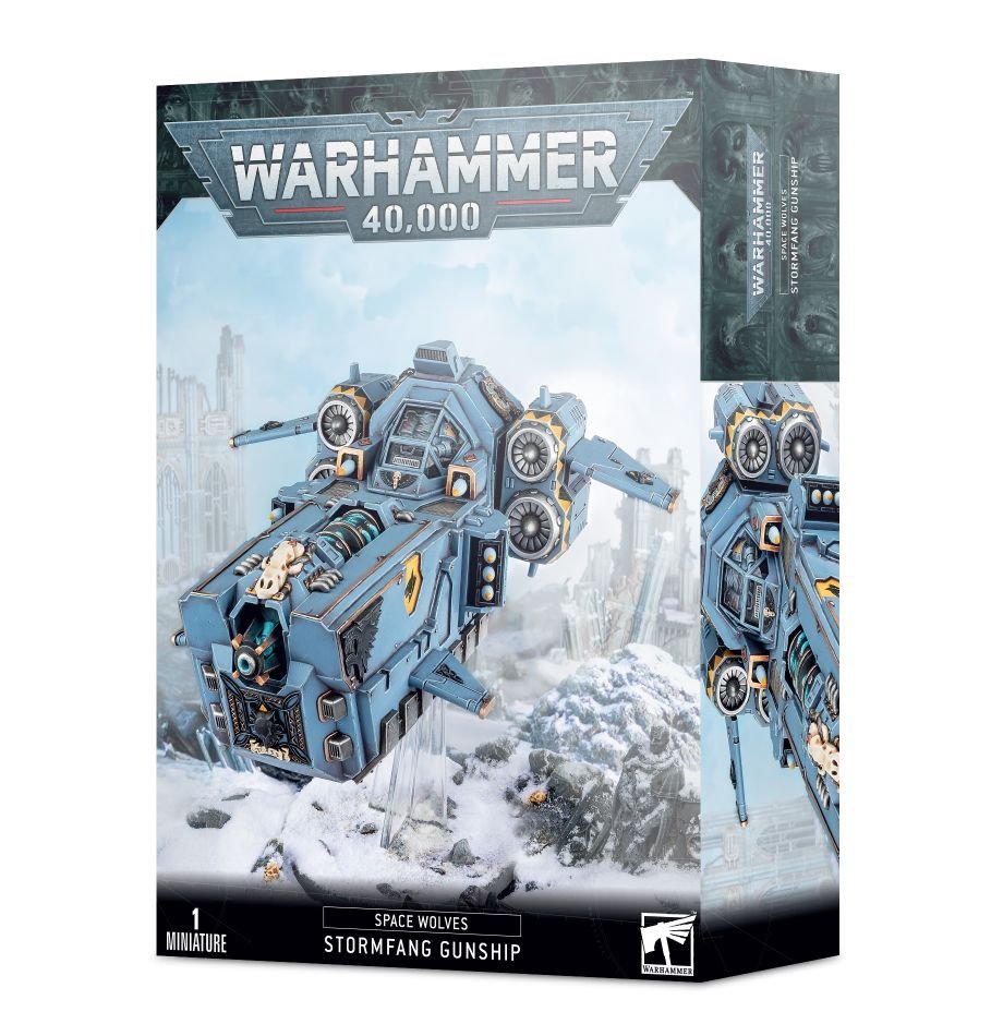 Space Wolves Stormfang Gunship/Stormwolf — Toy Soldier Games